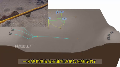 一分钟了解,海底石油管道是如何铺设的?如何在海底修复破损管道