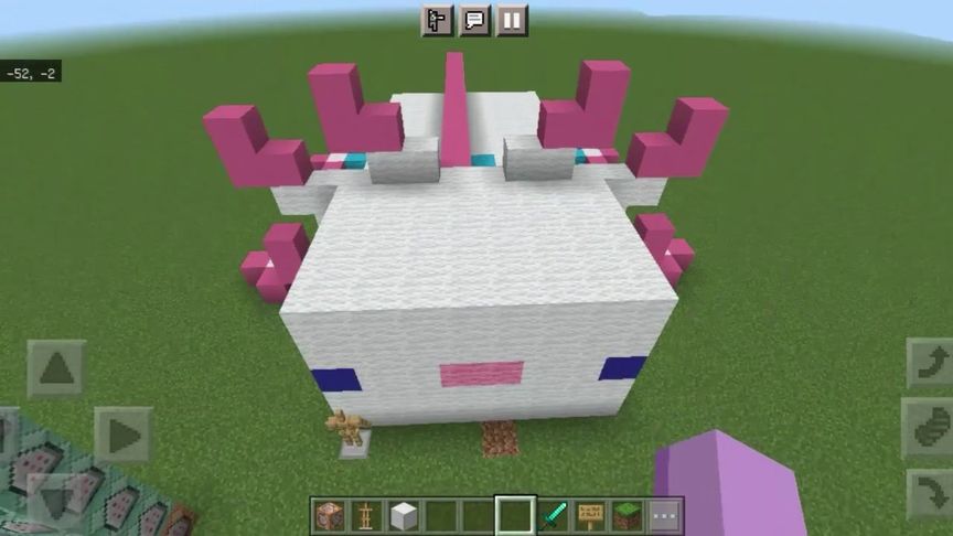 美西螈指令建筑和房子带回家#我的世界#指令