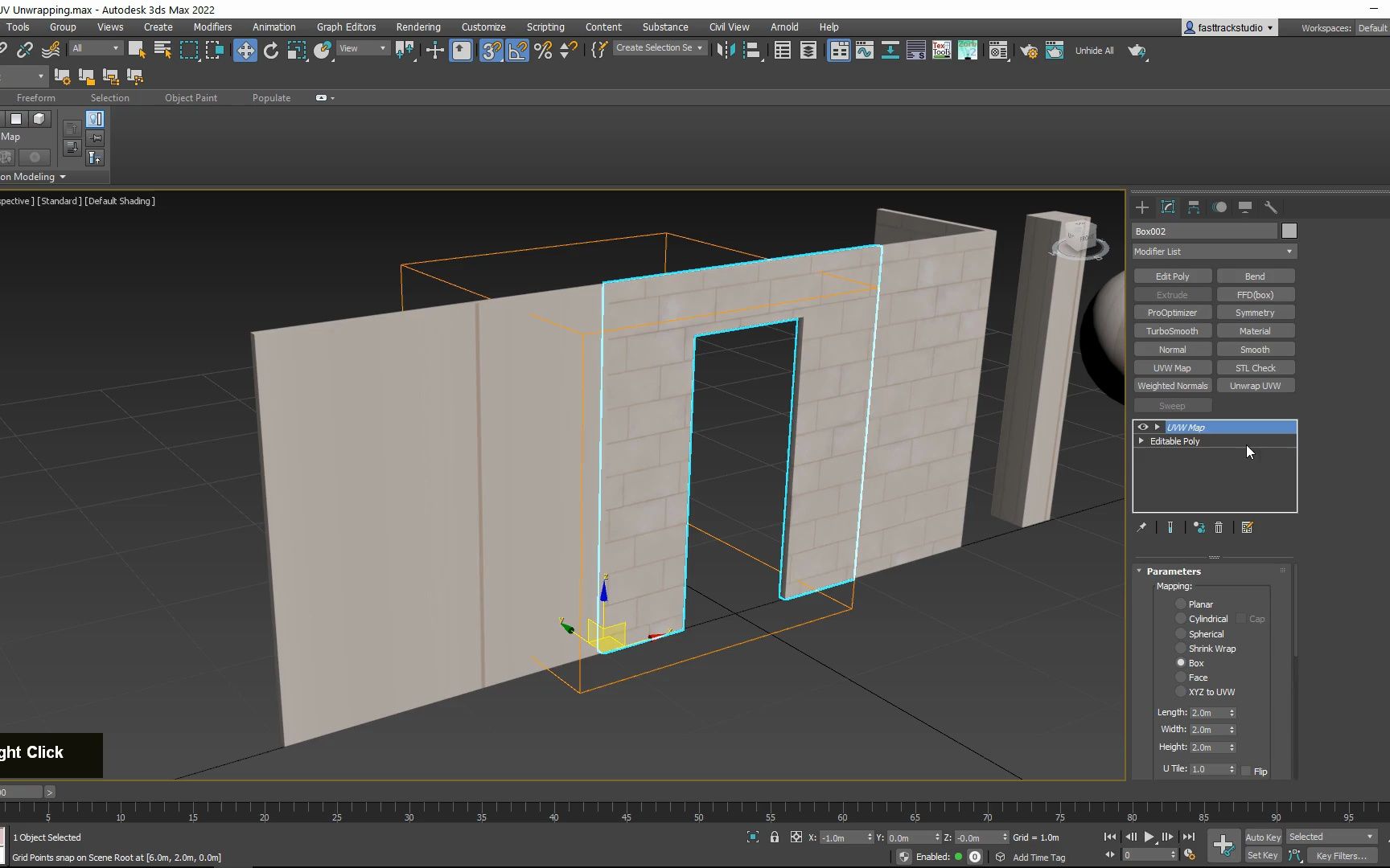 3dmax2022版三维建模、特效模拟、展UV、绑定、效果器、材质贴图...