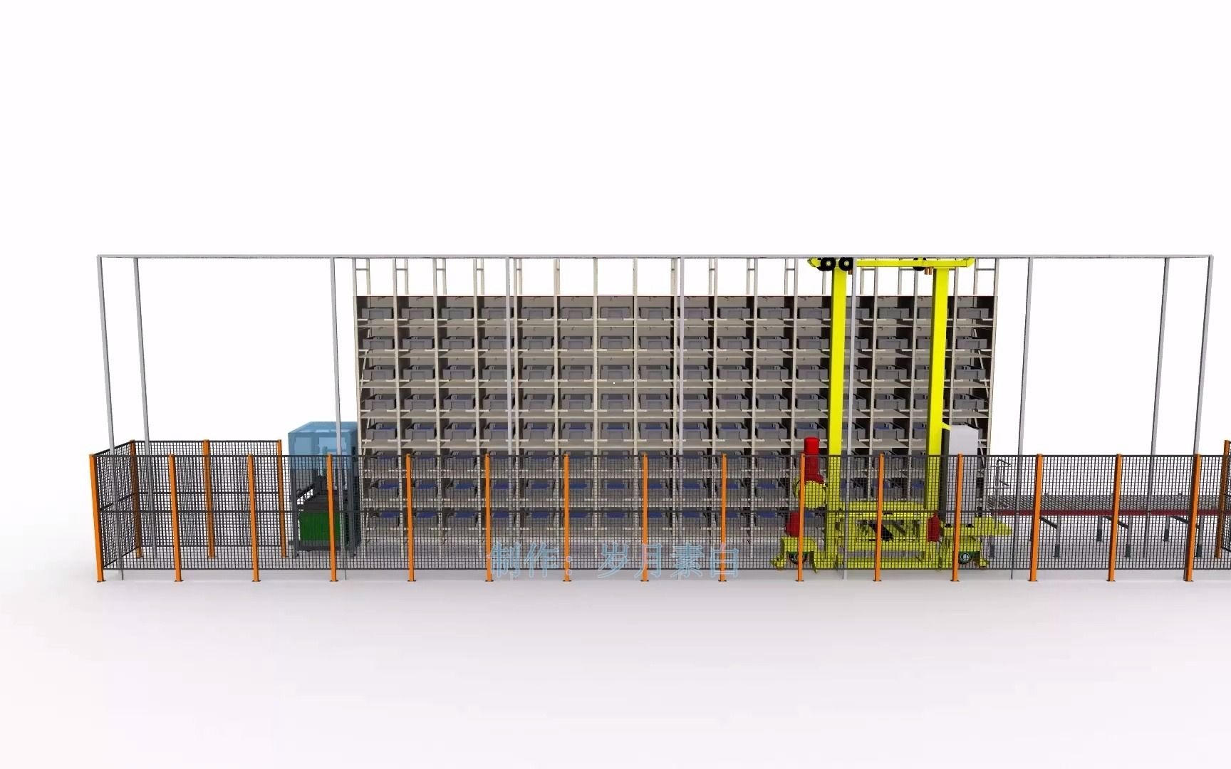 自动化立体仓库仿真视频(v27)