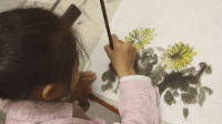 国画菊花画法, 教你几种巧方法, 初学者也能画好