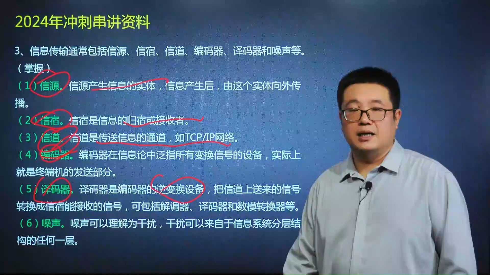 2024年中级系统集成项目管理工程师考试冲刺资料视频
