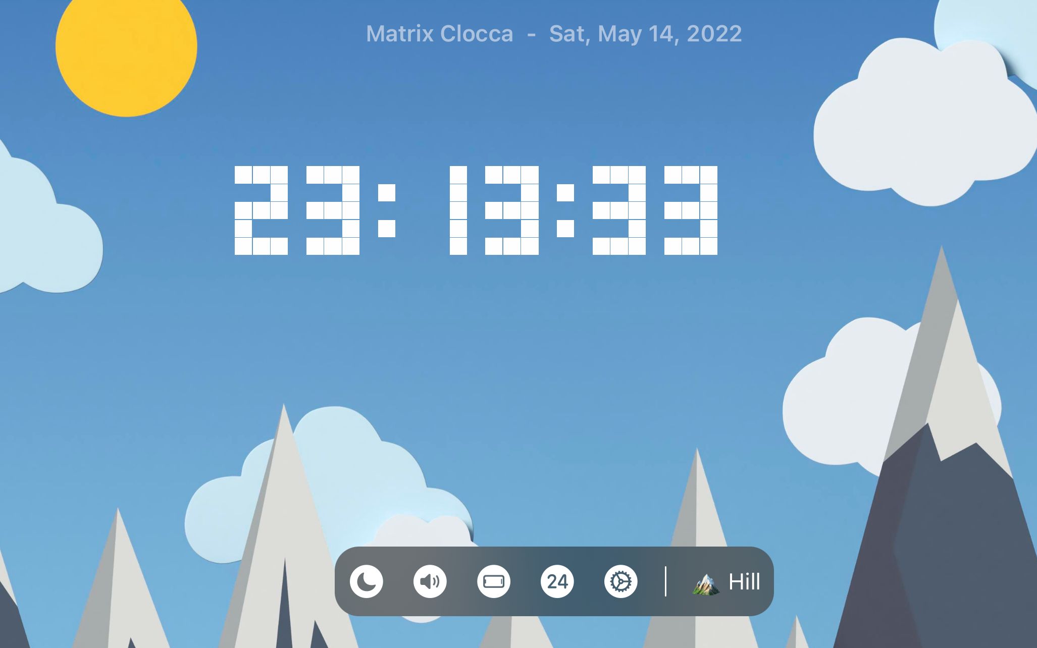 Matrix Clocca - 矩阵时钟 演示视频
