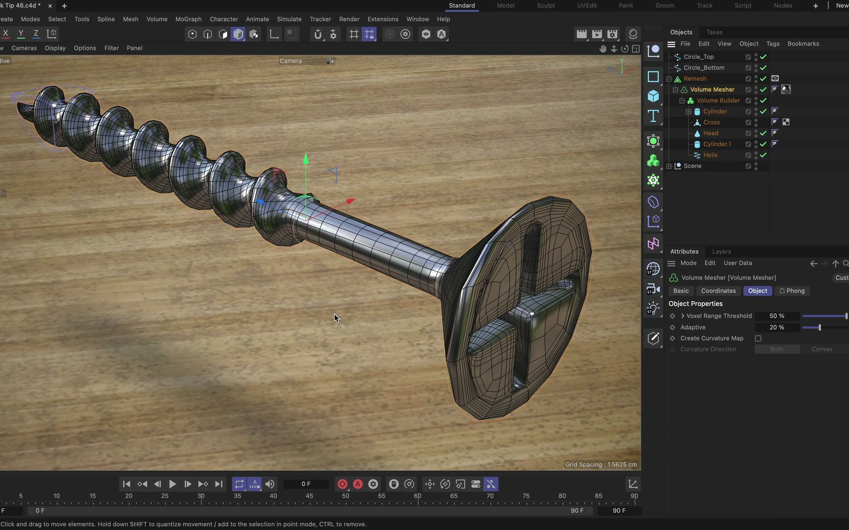 C4D R26技巧教程#C4DQuickTip 46:如何加快 Cinema 4D 中体积网格...