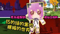 ...我的世界模组生存 第484集 绿的红的黑的瞎眼的 秃头猛男的修仙之旅...