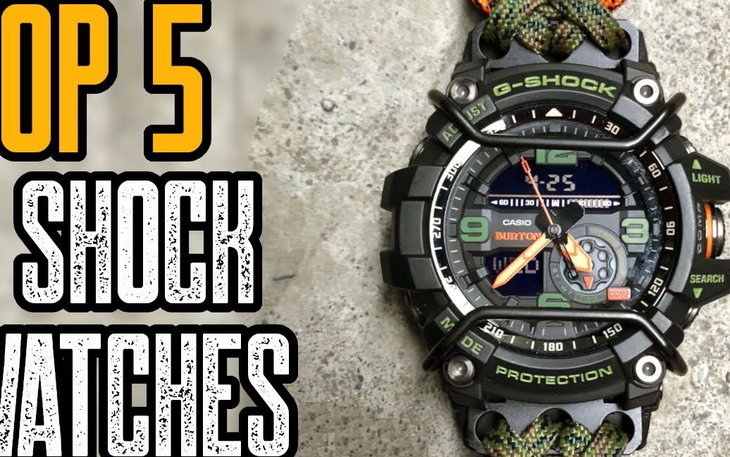 今年5种最适合男士佩戴的卡西欧G-Shock系列手表