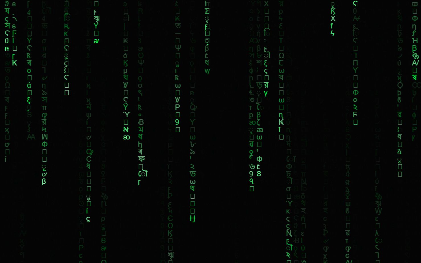 【前端】Html5:Canvas实现黑客帝国数字雨