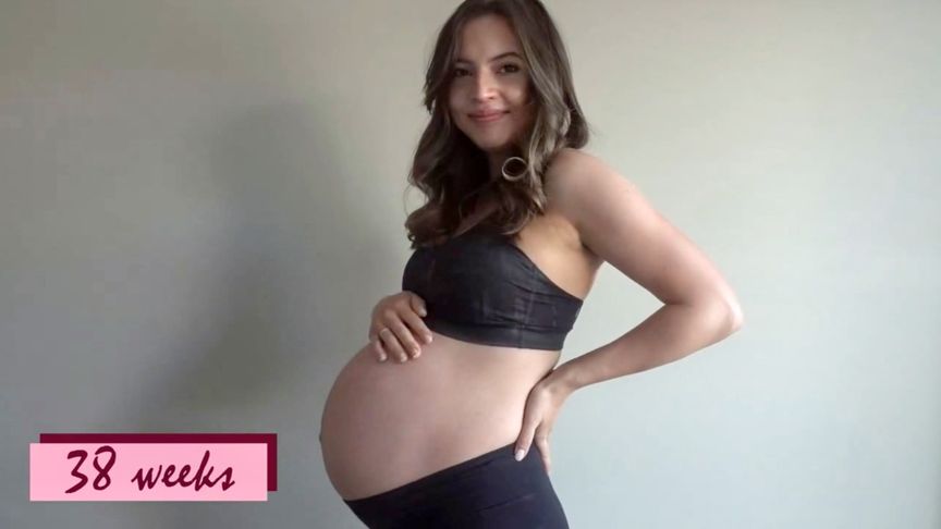 实录漂亮二胎宝妈怀孕生产全过程,只胖肚子不胖身令人好羡慕!