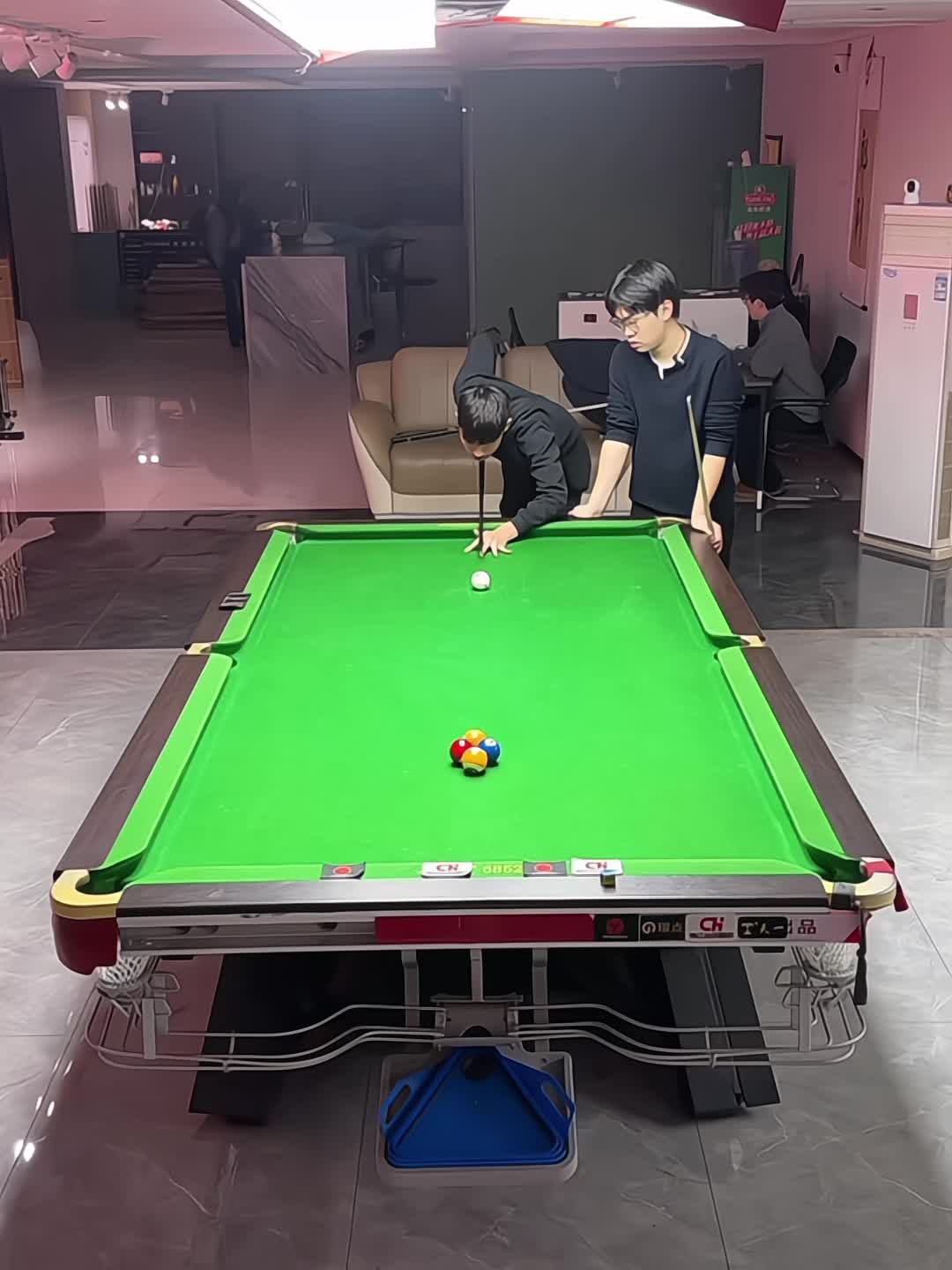 都说是计算好的了#这台球一打一个不吱声 #四球 #追分