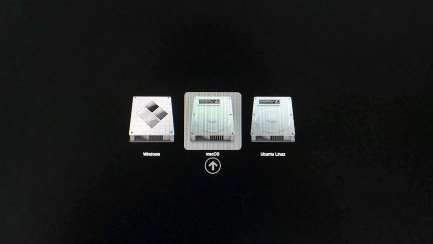 OpenCore单硬盘GPT多分区黑苹果macOS Win10 Linux三系统引导