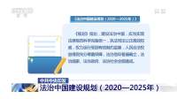 中共中央印发:法治中国建设规划(2020-2025年)