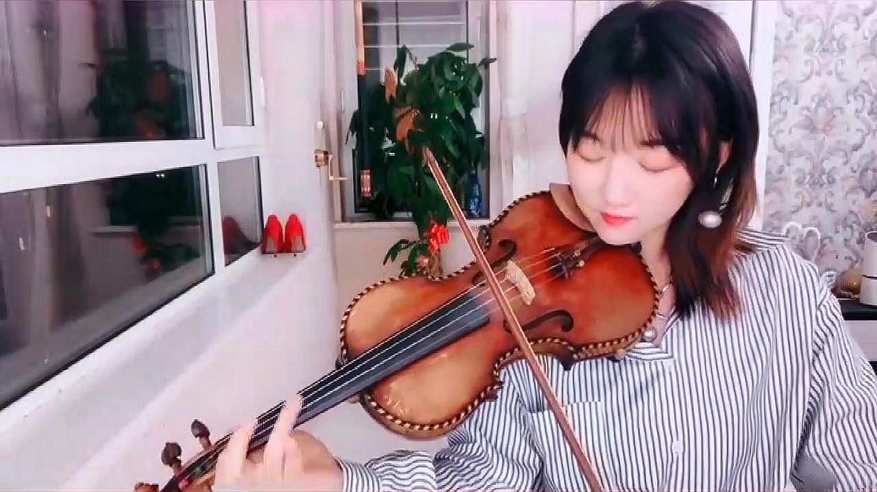 小提琴:小提琴拉奏一首《Way Back Home》,听着很舒服!