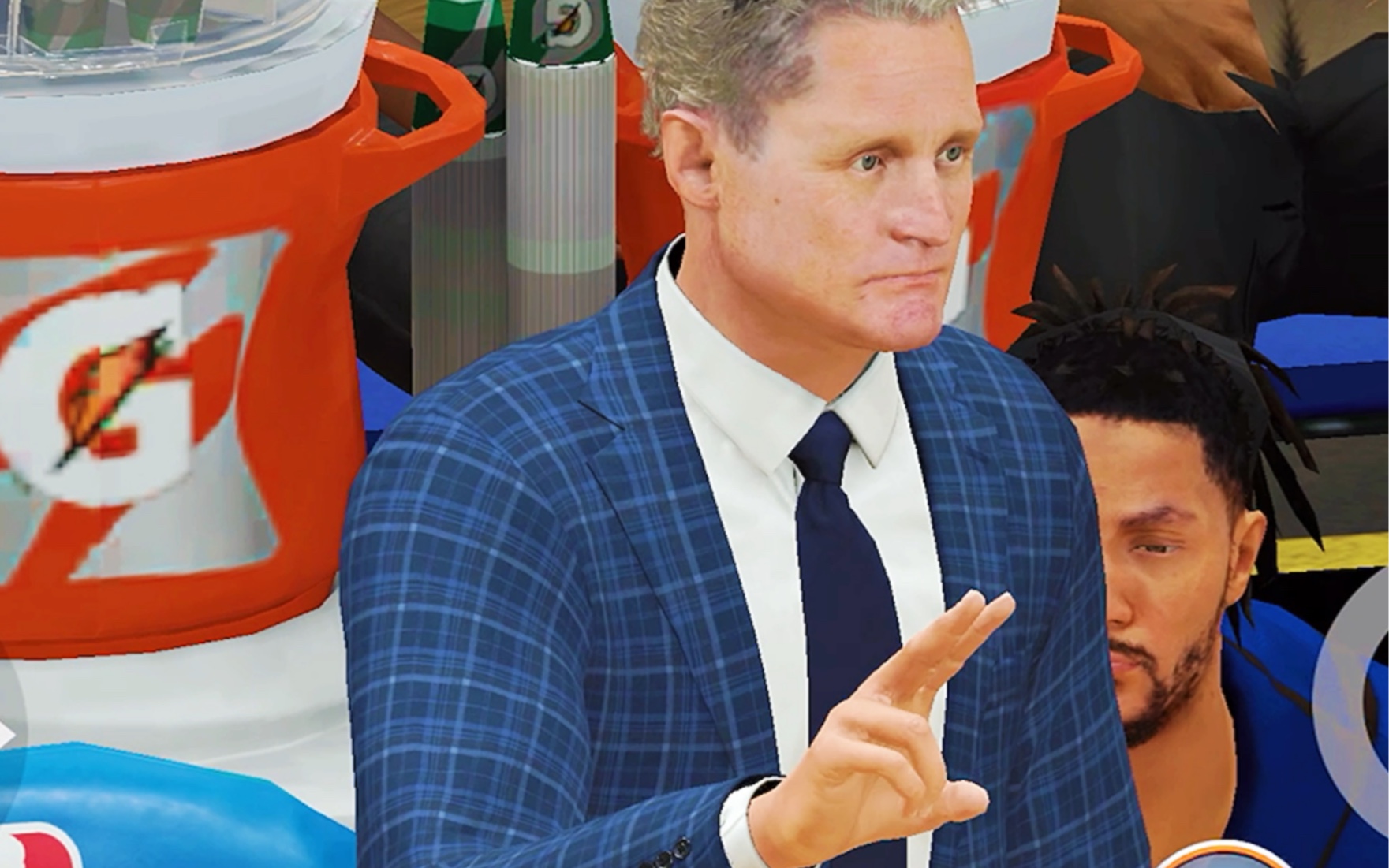 【NBA2K22 手游】是什么样的进攻让科尔教练给生活比个耶!