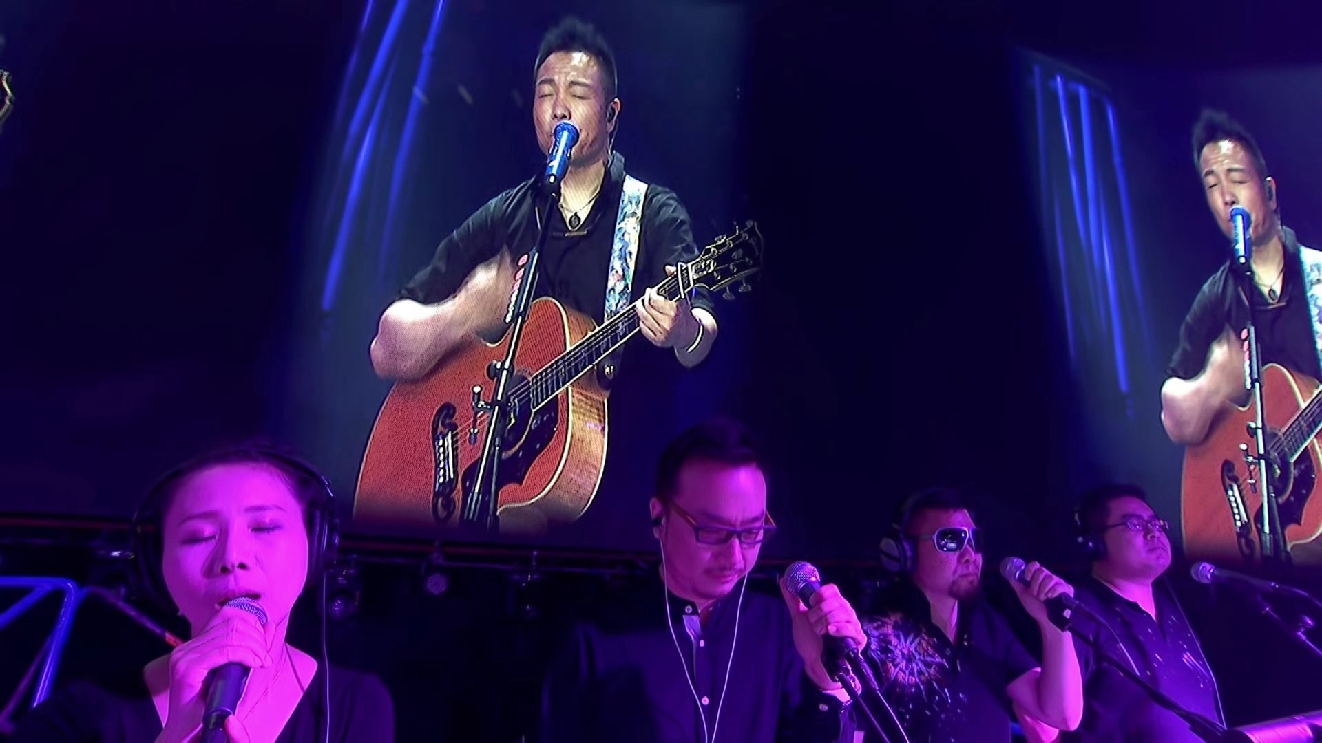 许巍 蓝莲花 现场版 2015 此時此刻演唱會 北京站 蓝光原盘 4K DTS Hi-...