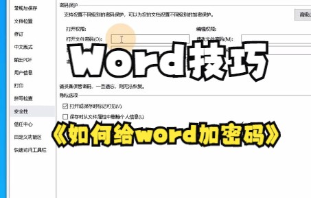【Word技巧】如何给word文档wps表格加密码怎么给文件加密。你懂...