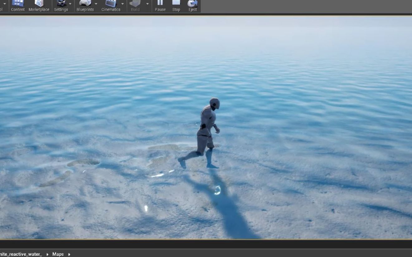 UE4互动水面插件的用法