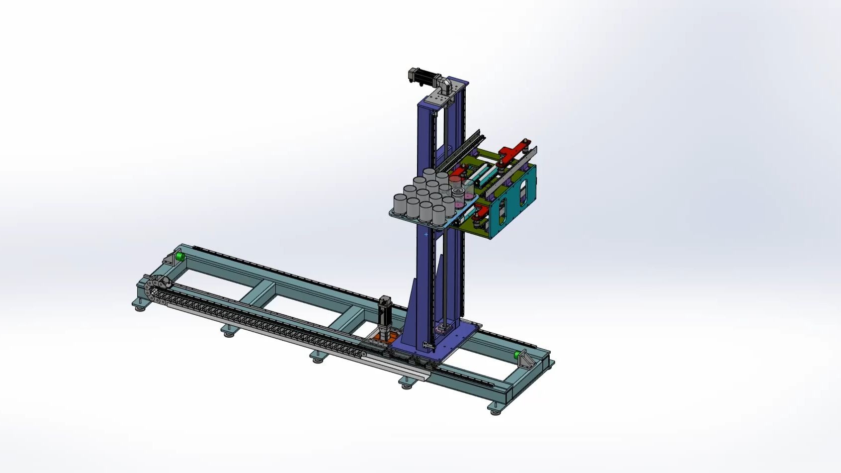 堆垛机设计,伸缩对接机构如何设计?