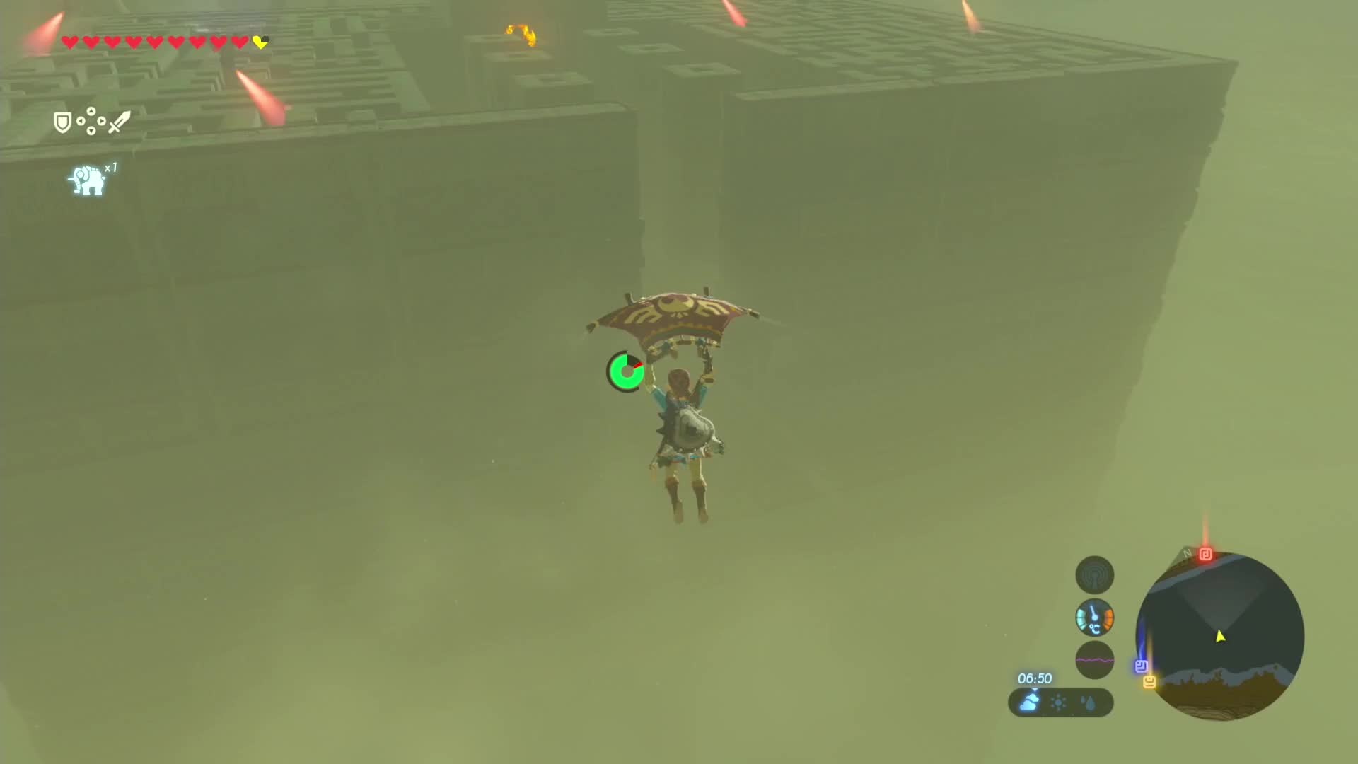 【塞尔达传说荒野之息】第五十集 神庙挑战-孤岛的试练 洛美岛迷宫!图...