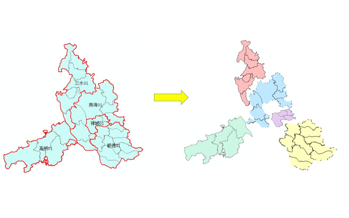 ArcGIS100例:从入门到入土 [053 批量分割矢量数据]