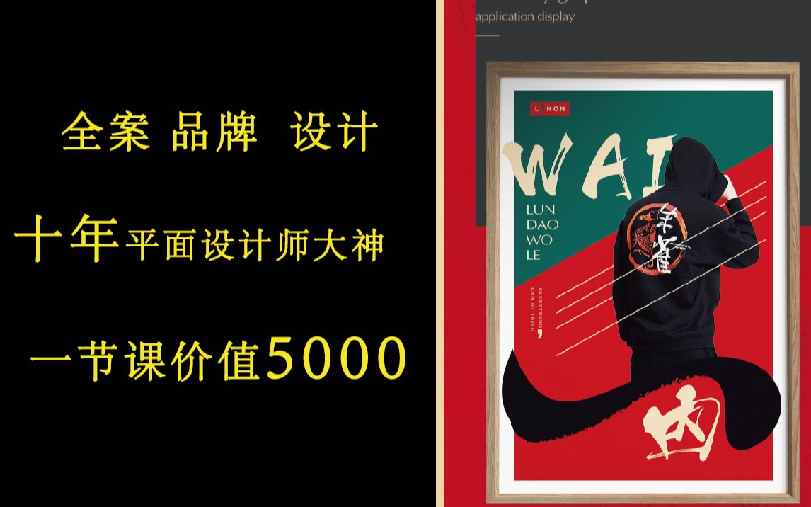 平面设计师系统必学品牌全案设计课程