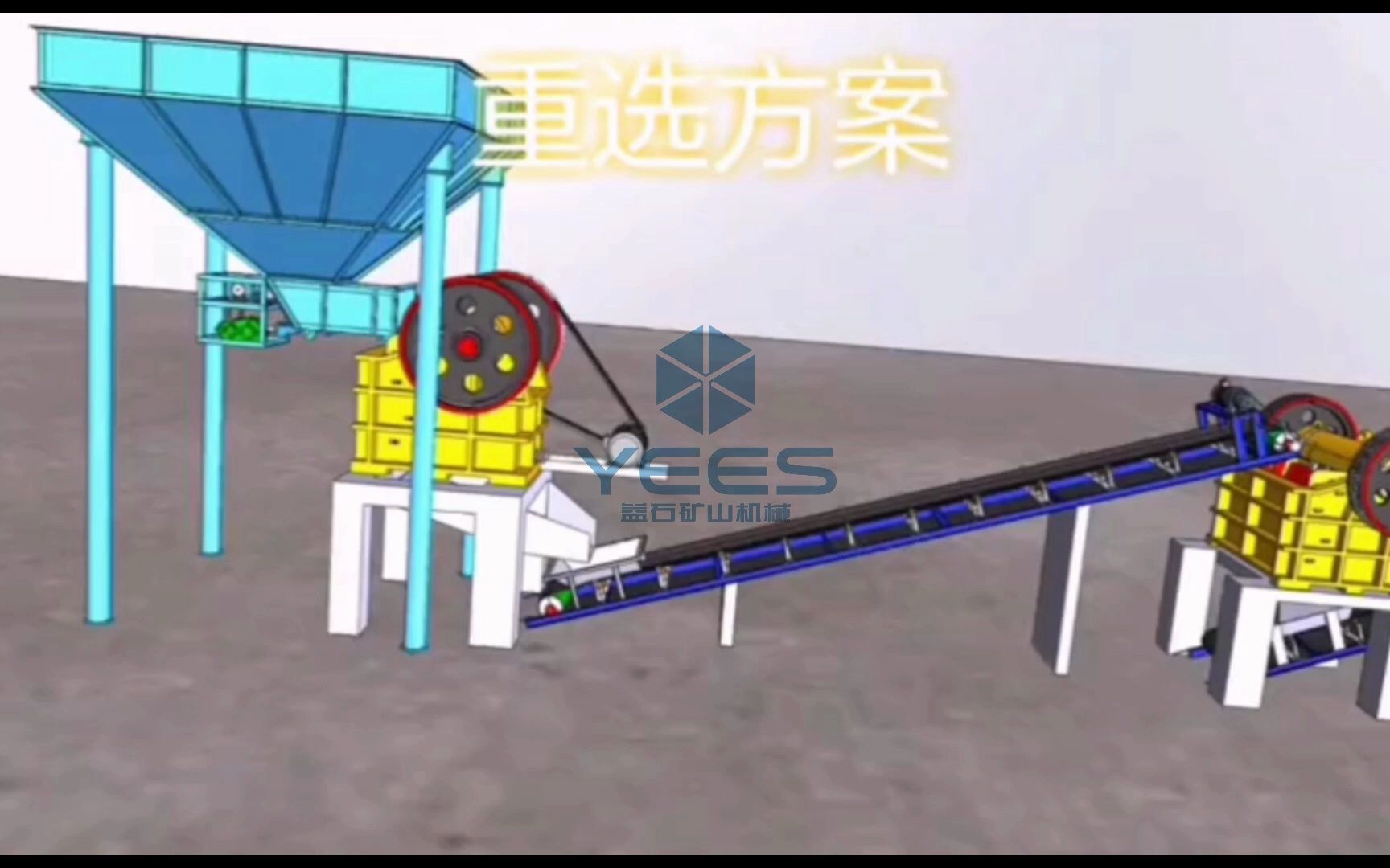 ...金矿工艺流程方案重选成套设备破碎机球磨机螺旋分级机江西选矿摇床