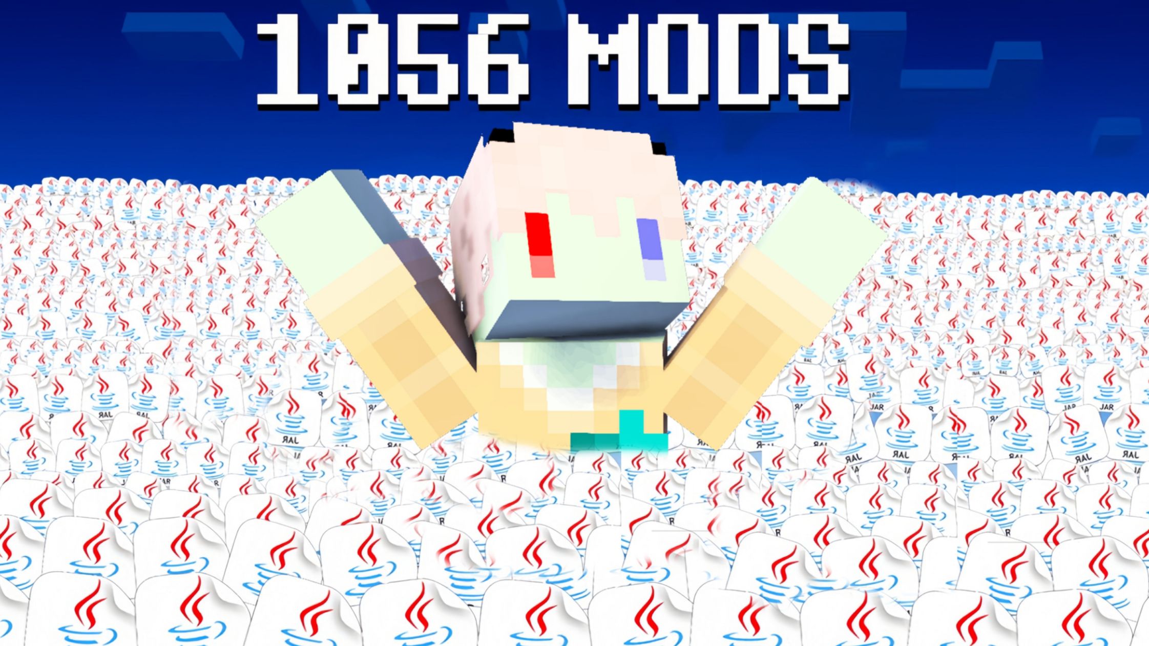 史上最多模组整合包 1056MODS 光打开就要一小时! 我的世界