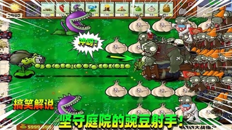 植物大战僵尸:大蒜迷宫阵登场,僵尸能否突围成功