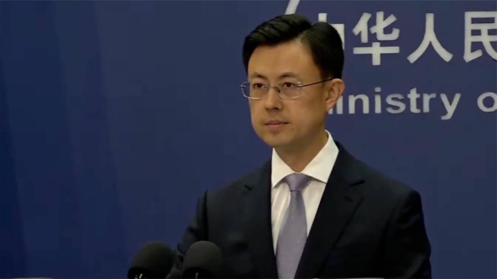 外媒就"24小时内46架解放军战机飞越台湾海峡"提问,外交部回应