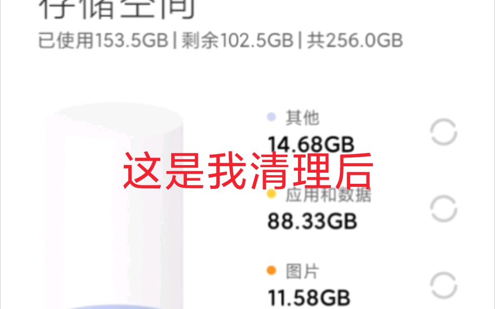 小米手机其他文件垃圾占了很多个g?占了100多g不知道怎么删除?应用...