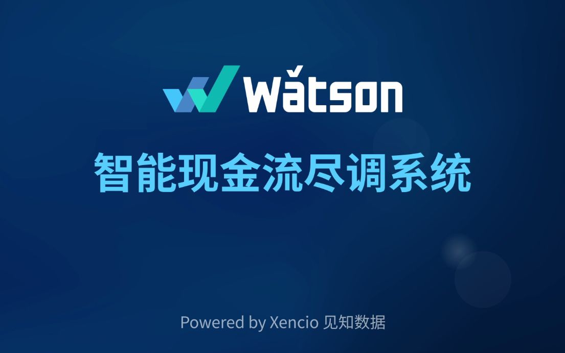 见知数据现金流尽调系统介绍