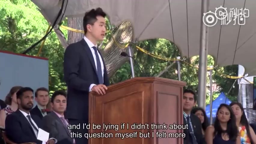 磨耳朵系列:哈佛大学帅气小哥哥·毕业典礼演讲