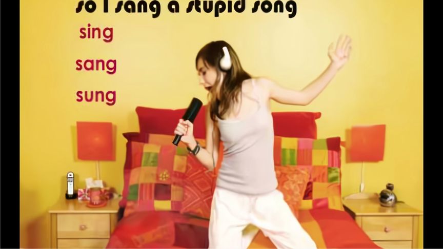 一首趣味歌曲学习英语不规则动词视频版