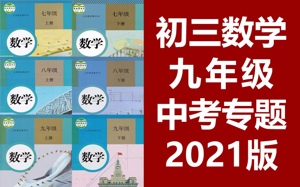 初三数学 中考专题 2021中考数学 中考复习 初中数学九年级下册数学...