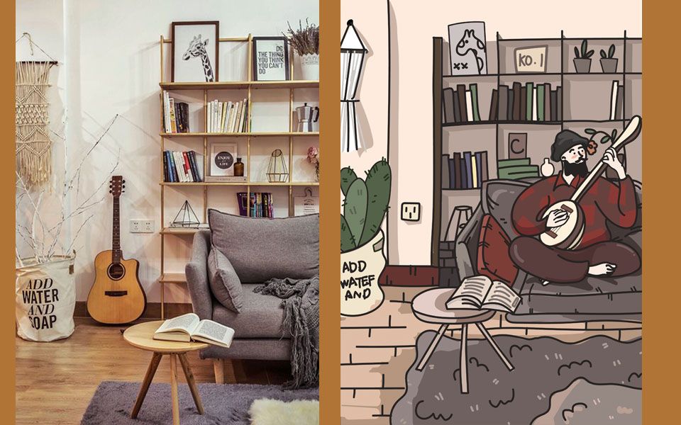 【商业插画】视频教学之AI插画小场景绘制教程,4个步骤教你重新理解...