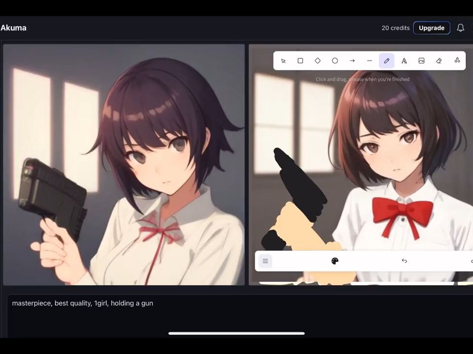 用AI画漫画是这么简单,手残党福音漫画家的末日了这是!