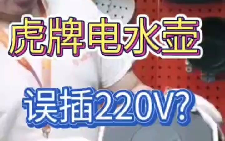 虎牌电水壶误插220V电源烧坏无法使用?找修修公司王师傅可以修复...