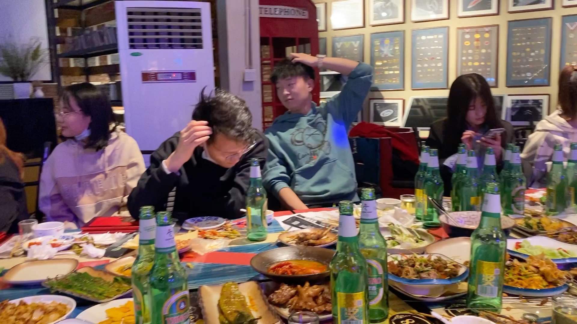 长春实习结束的践行会