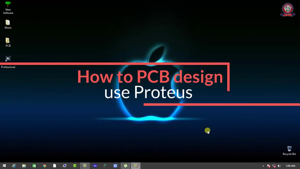 如何使用Proteus 进行PCB设计 孟加拉语教程