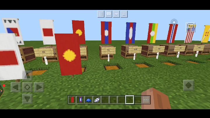 我的世界各国国旗旗帜制作教程(2)