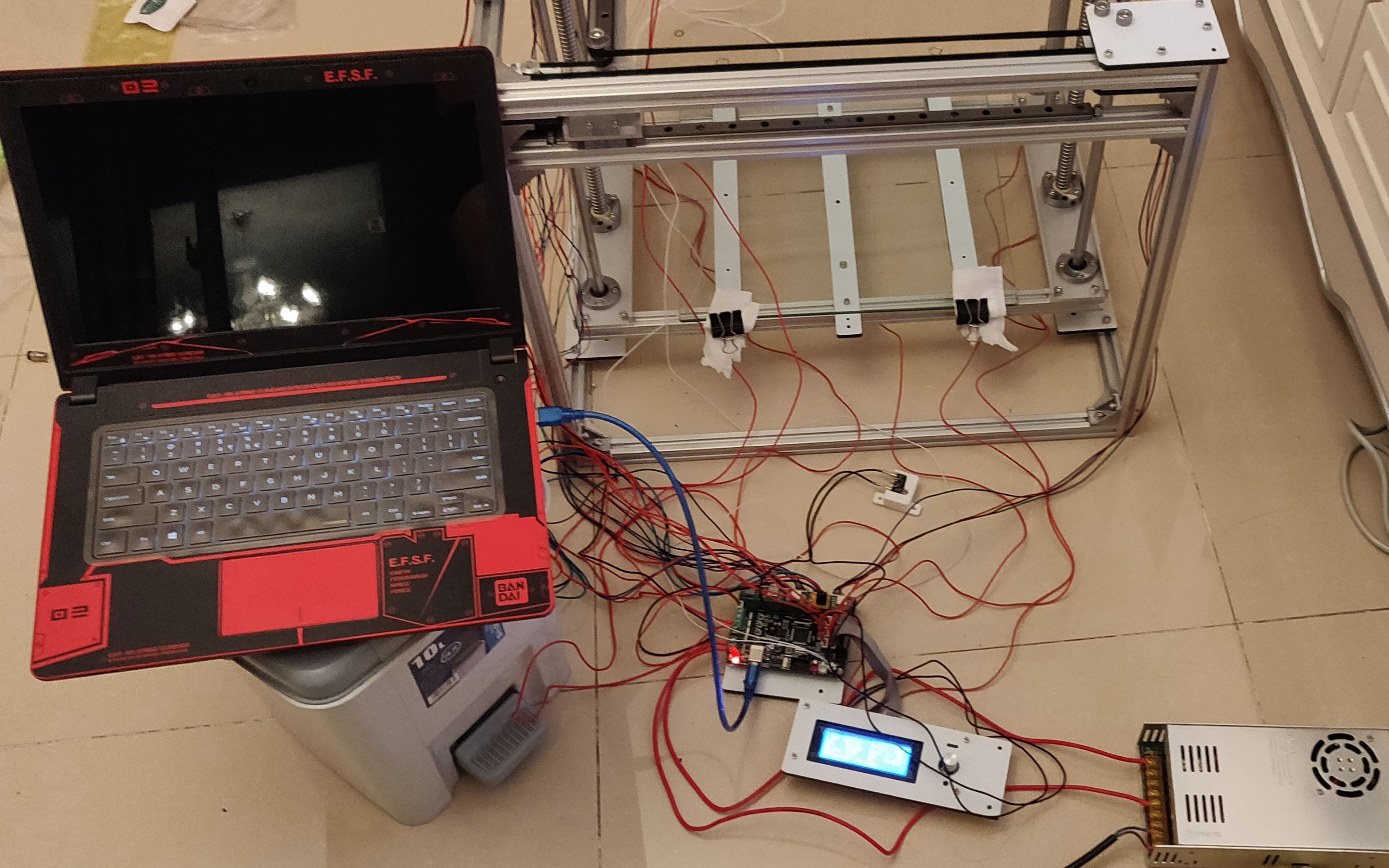等了将近一个月的3D打印机