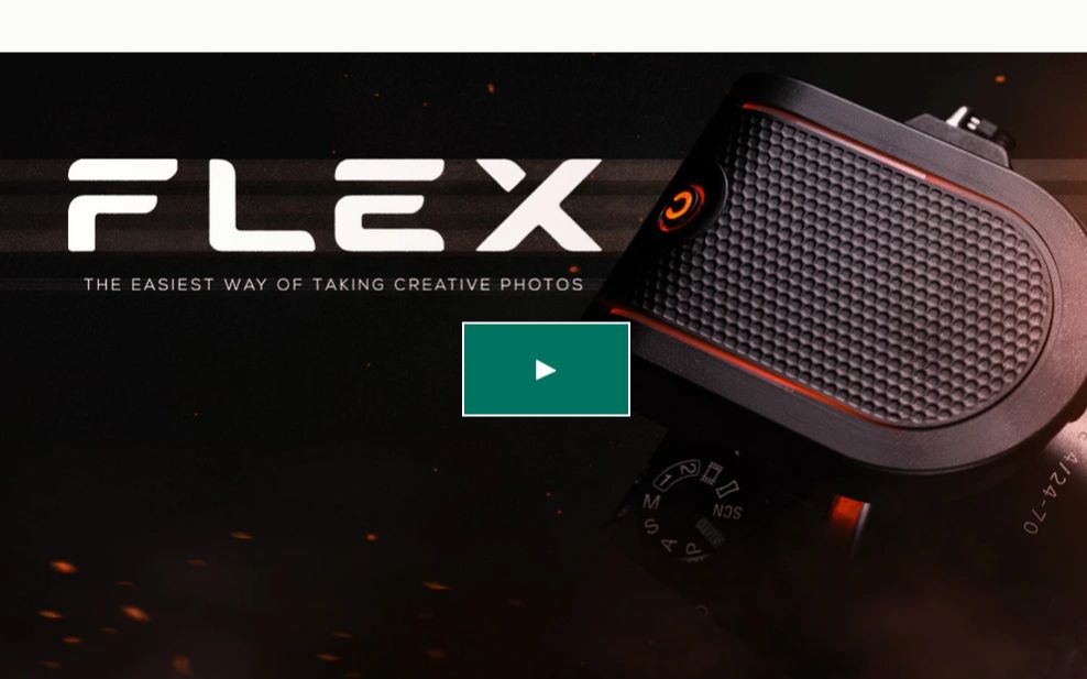 Kickstarter众筹热门项目 | FLEX ,用于创意摄影的智能相机小工具