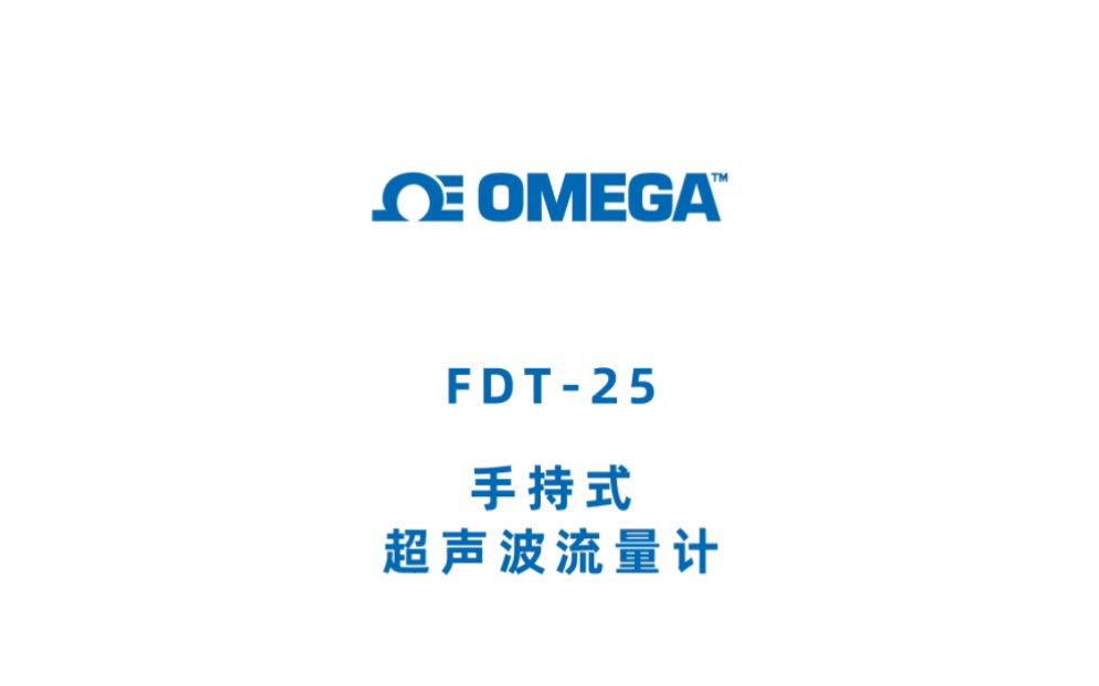 OEMGA FDT-25 手持式超声波流量计