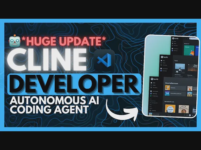 CLINE最新更新 + 3.5 Sonnet(升级版): 最佳AI编程助手!(开发高质量全...