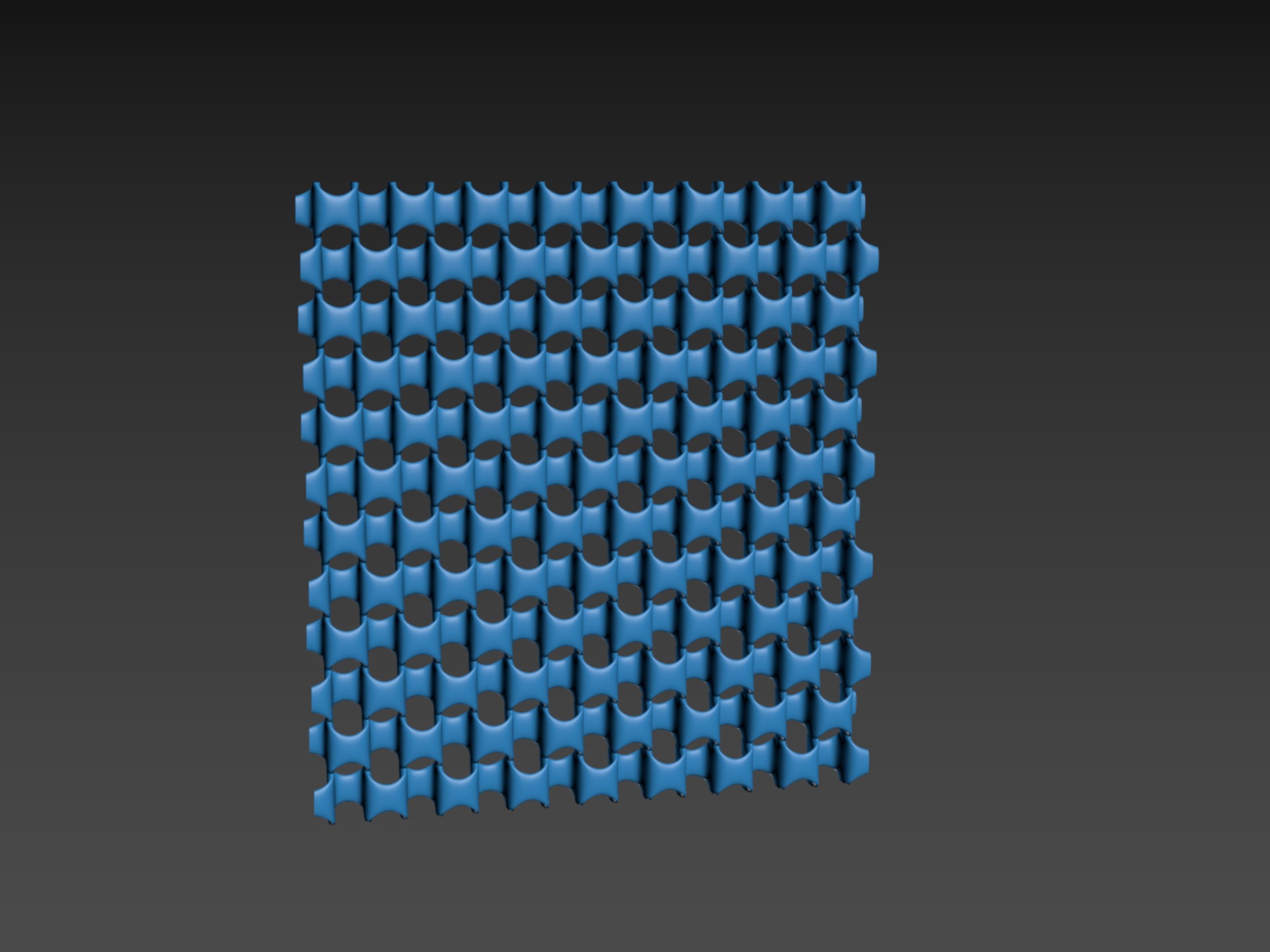 3dmax建模&如何制作一面立体异型镂空墙