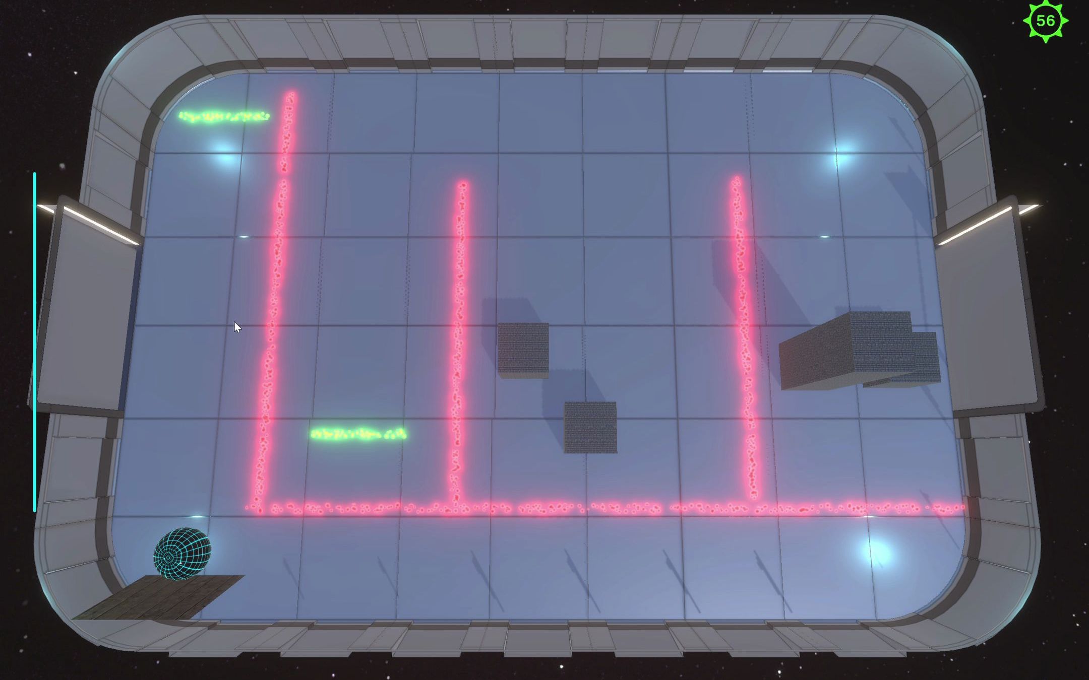 Unity作品 Invader 部分关卡展示