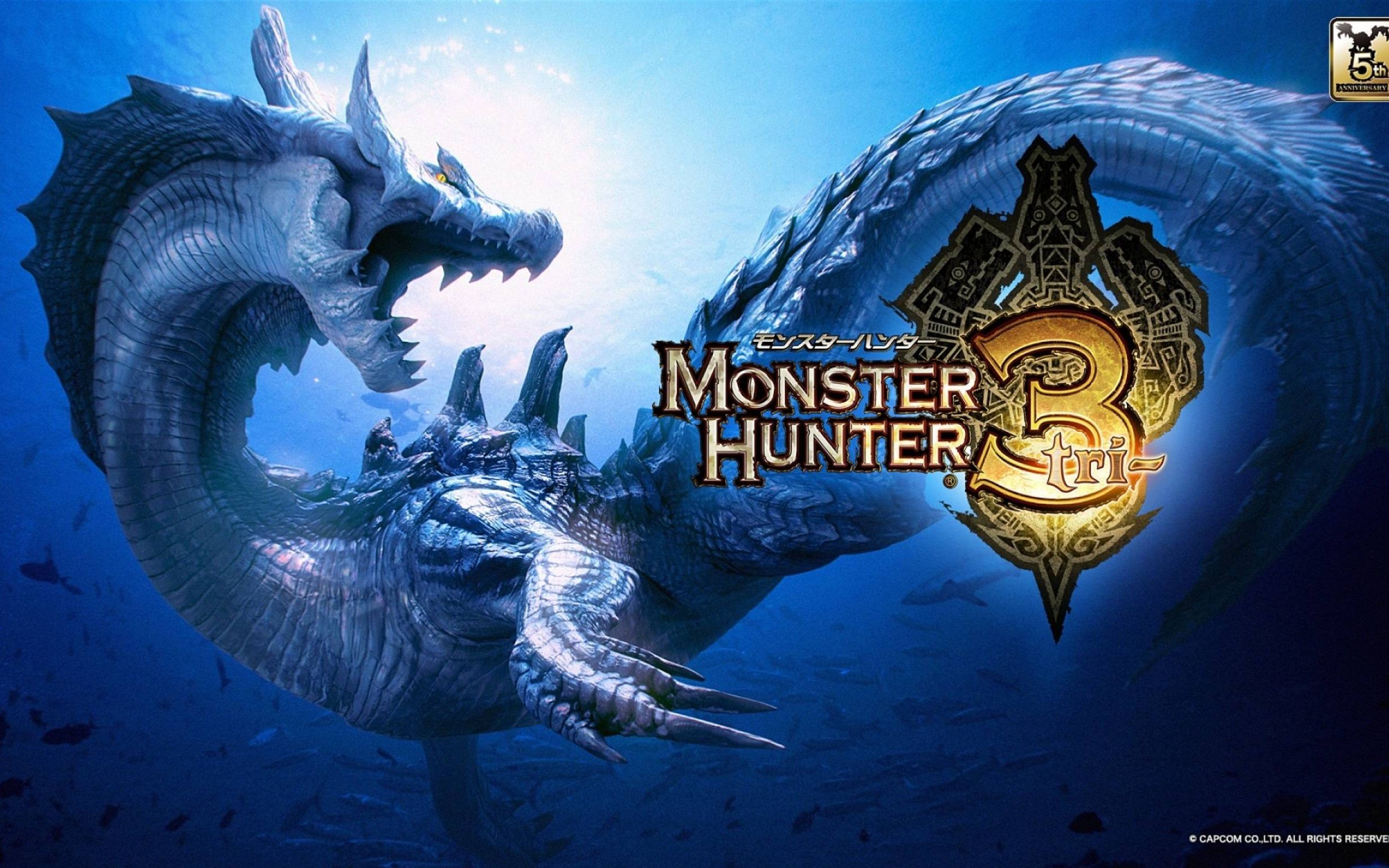 3ds游戏《怪物猎人3g》2019年汉化更新,水战空前绝后