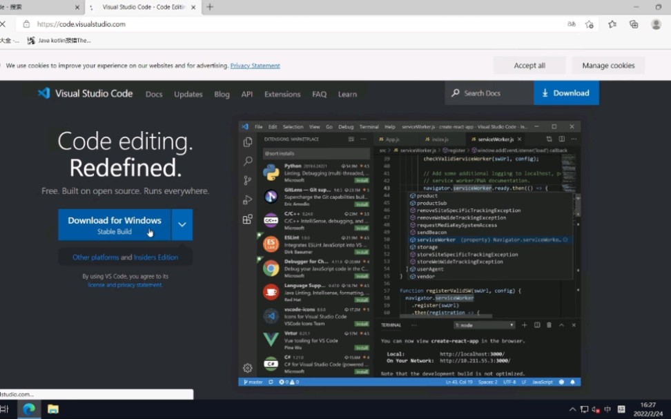 vscode的下载和python环境的配置