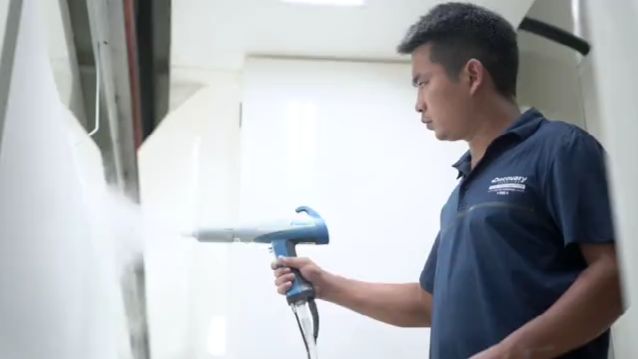 粉末喷涂:节能、环保、高效