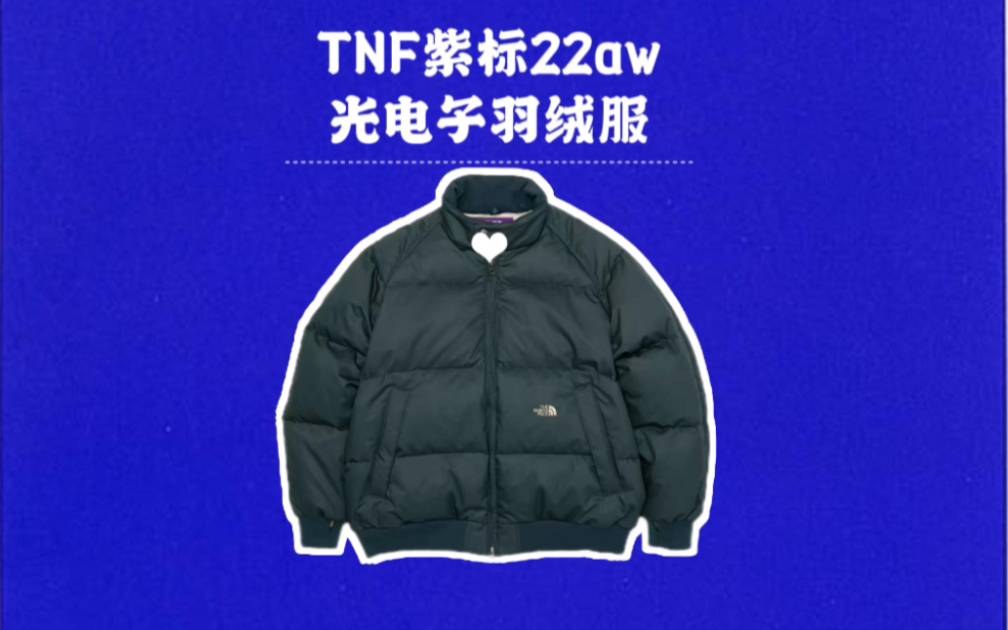 今天聊聊22awTNF北面的紫标光电子羽绒服