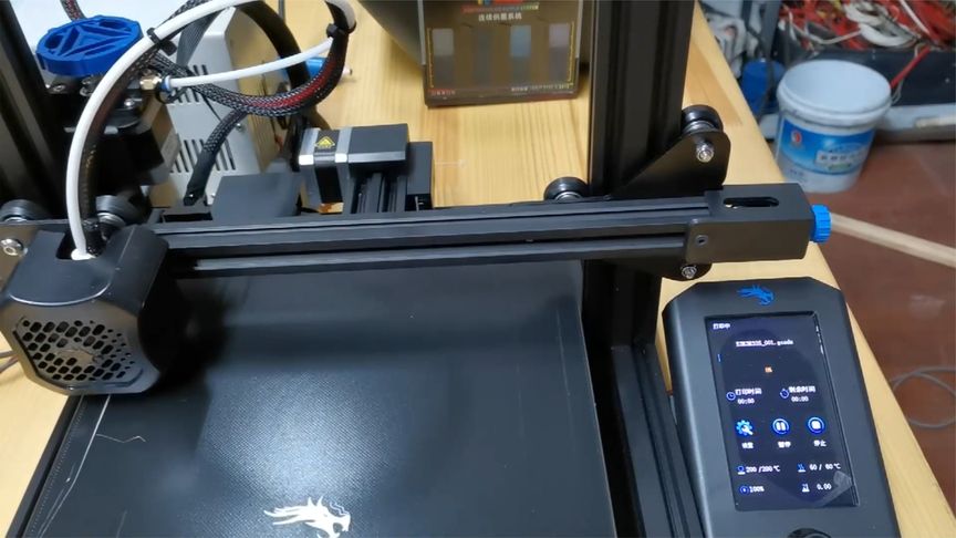 3D打印机首次使用并打印!这玩意难得是画图不是打印过程